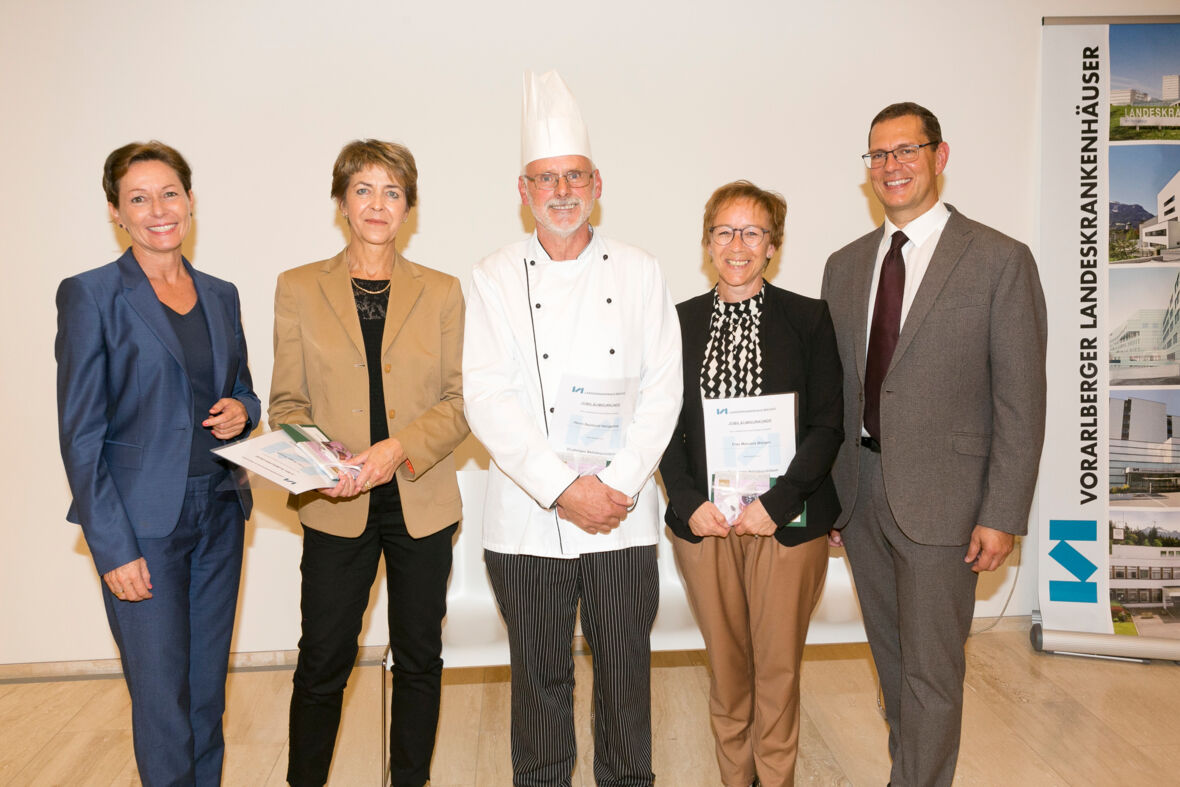 LKH Bregenz: Freude über Jubilarfeier - Vorarlberger Landeskrankenhäuser