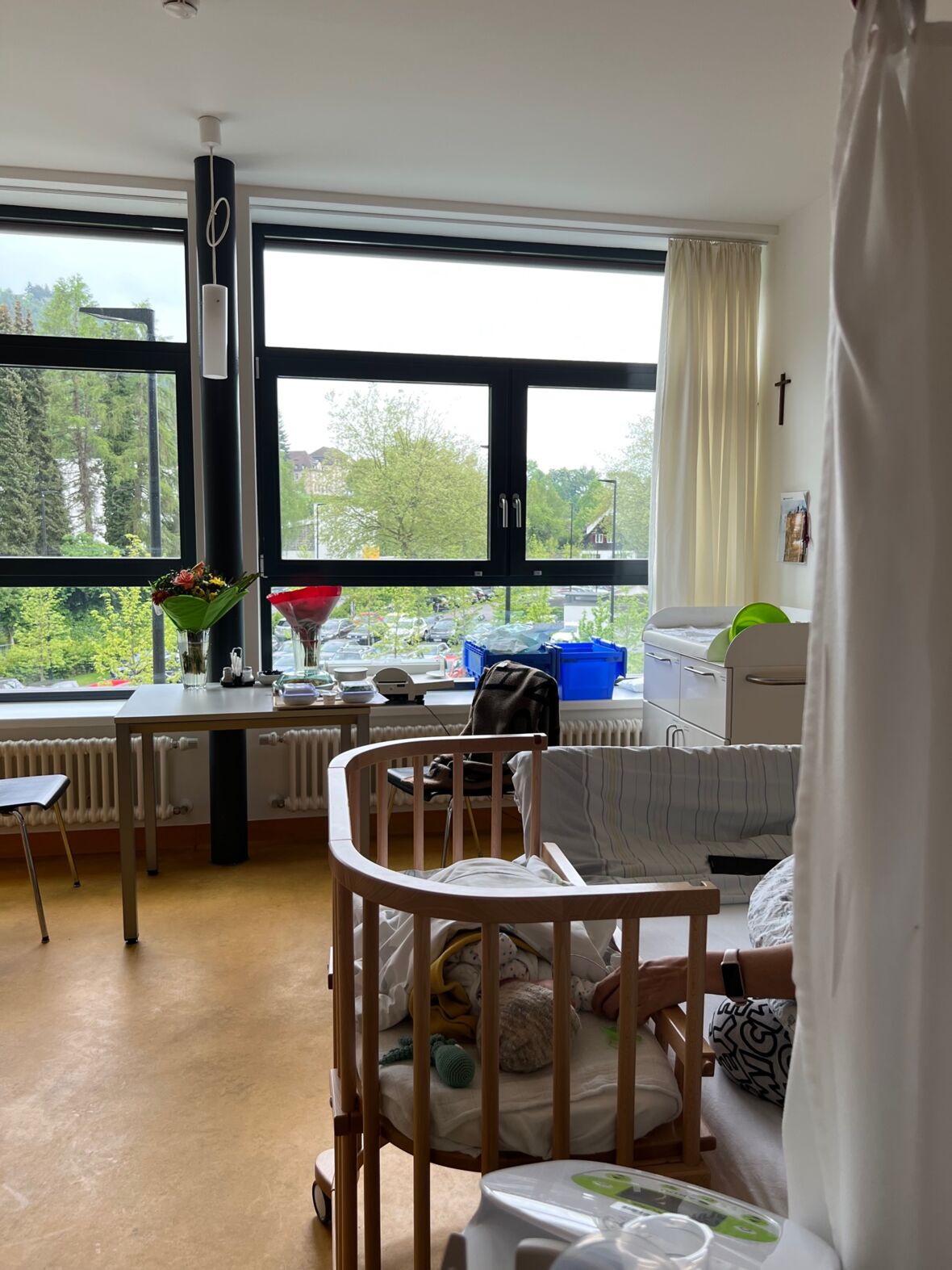 Rooming-in am LKH Bregenz: Platz gemacht für die ganz Kleinen ...